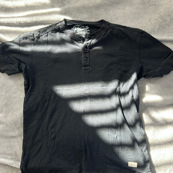 SPAO | Shirts | Black Quarter Button Down Shirt From Korea | Poshmark
